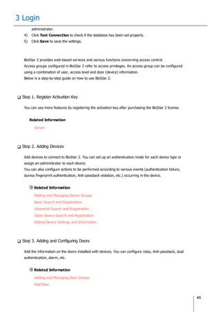 BioStar2_Administrator_Guide_V1.8.1_EN.pdf | Operating Systems | Computer Software and Applications