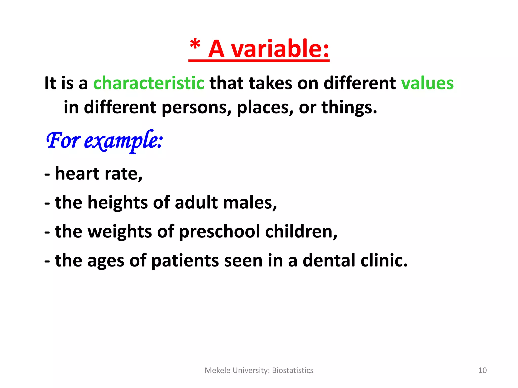 INTRODUCTION TO BIO STATISTICS | PPTX