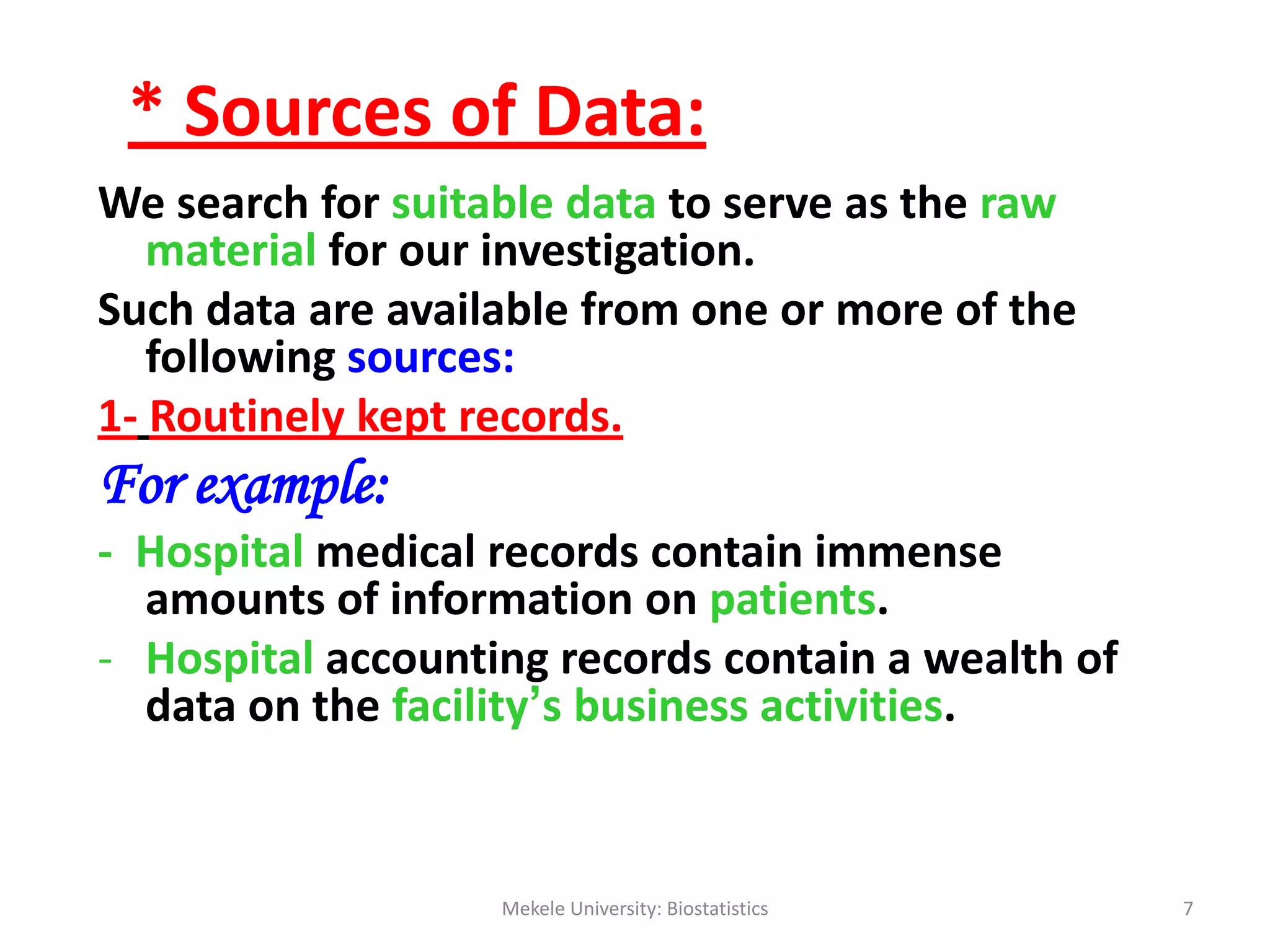 INTRODUCTION TO BIO STATISTICS | PPTX