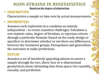A Compact Guide to Biostatistics | PPT