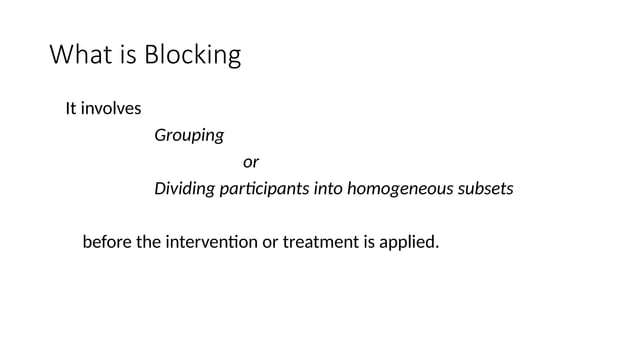 BIOSTAT Concept of Blocking And Confounding[1851].pptx