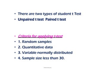 Measures Of Dispersion - Biostatics: Dr Rohit Bhaskar | PPT