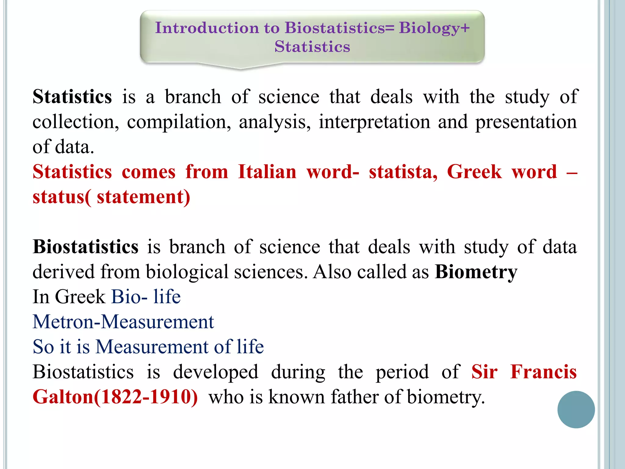 Biostatics and Research Methodology | PDF