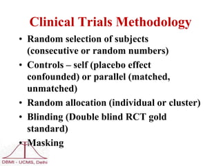 Biostatistics in Clinical Research | PPT