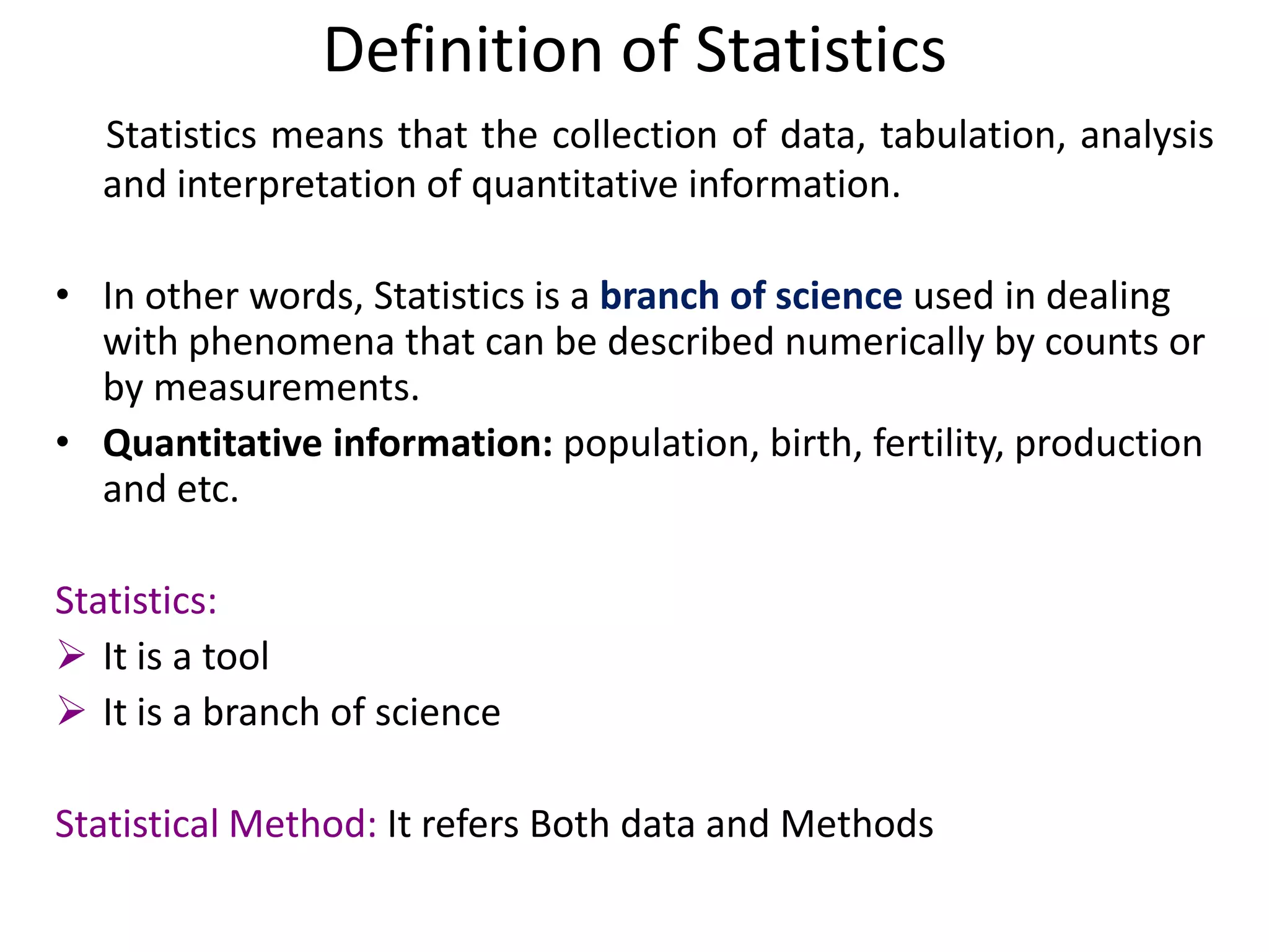 Biostatistics | PPTX