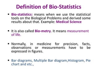 Biostatistics | PPTX