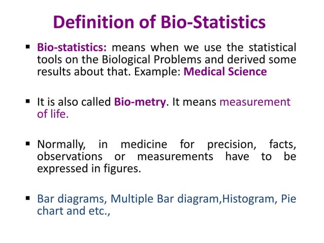 Biostatistics | PPTX | Physics | Science