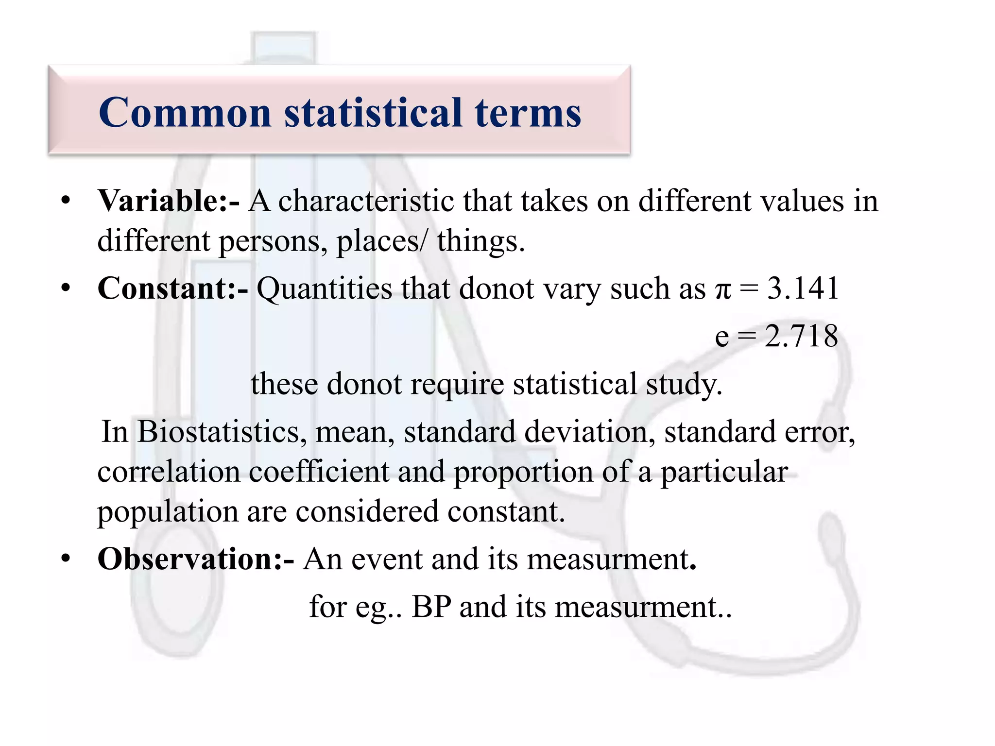 Biostatistics | PPTX