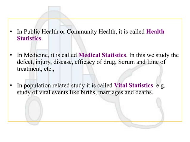 Biostatistics | PPTX