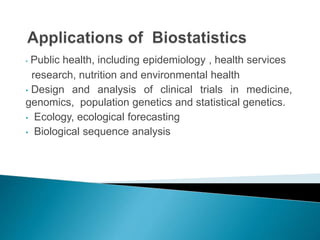 Biostatistics | PPTX