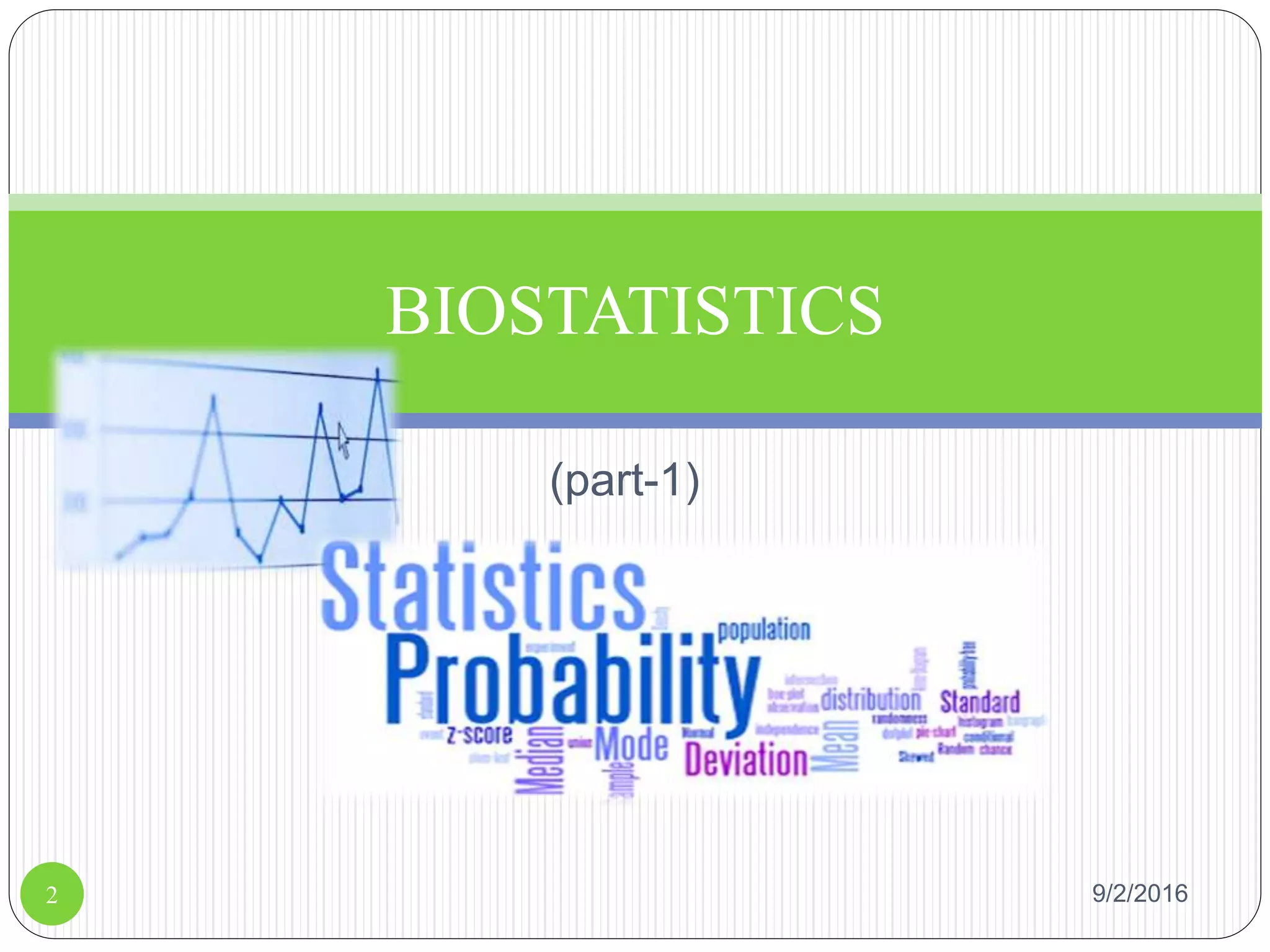 Biostatistics | PPTX