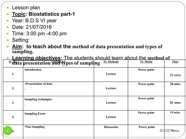 Biostatistics | PPTX