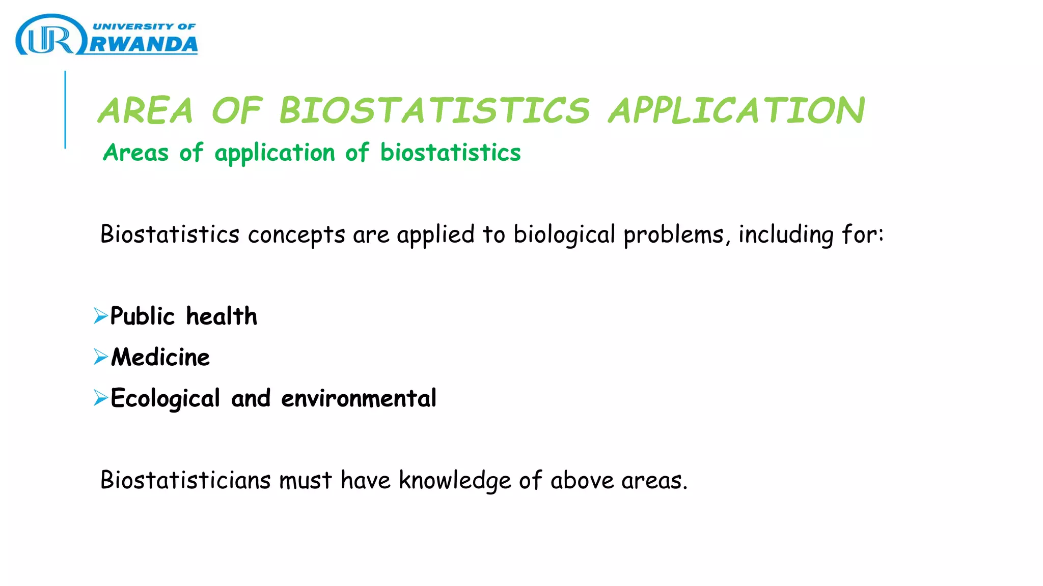 BIOSTATISTICS + EXERCISES | PPTX