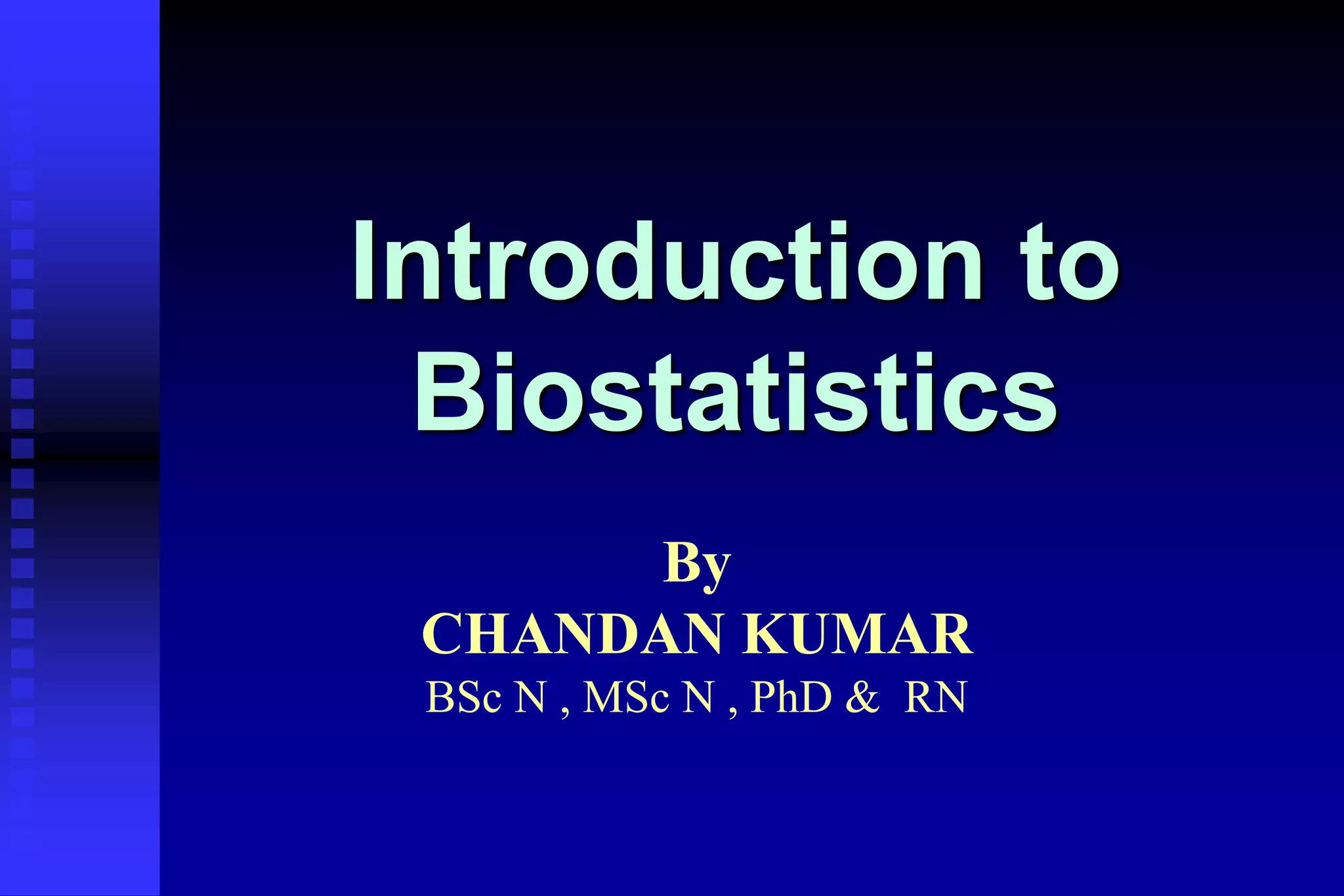 Biostatistics | PPT