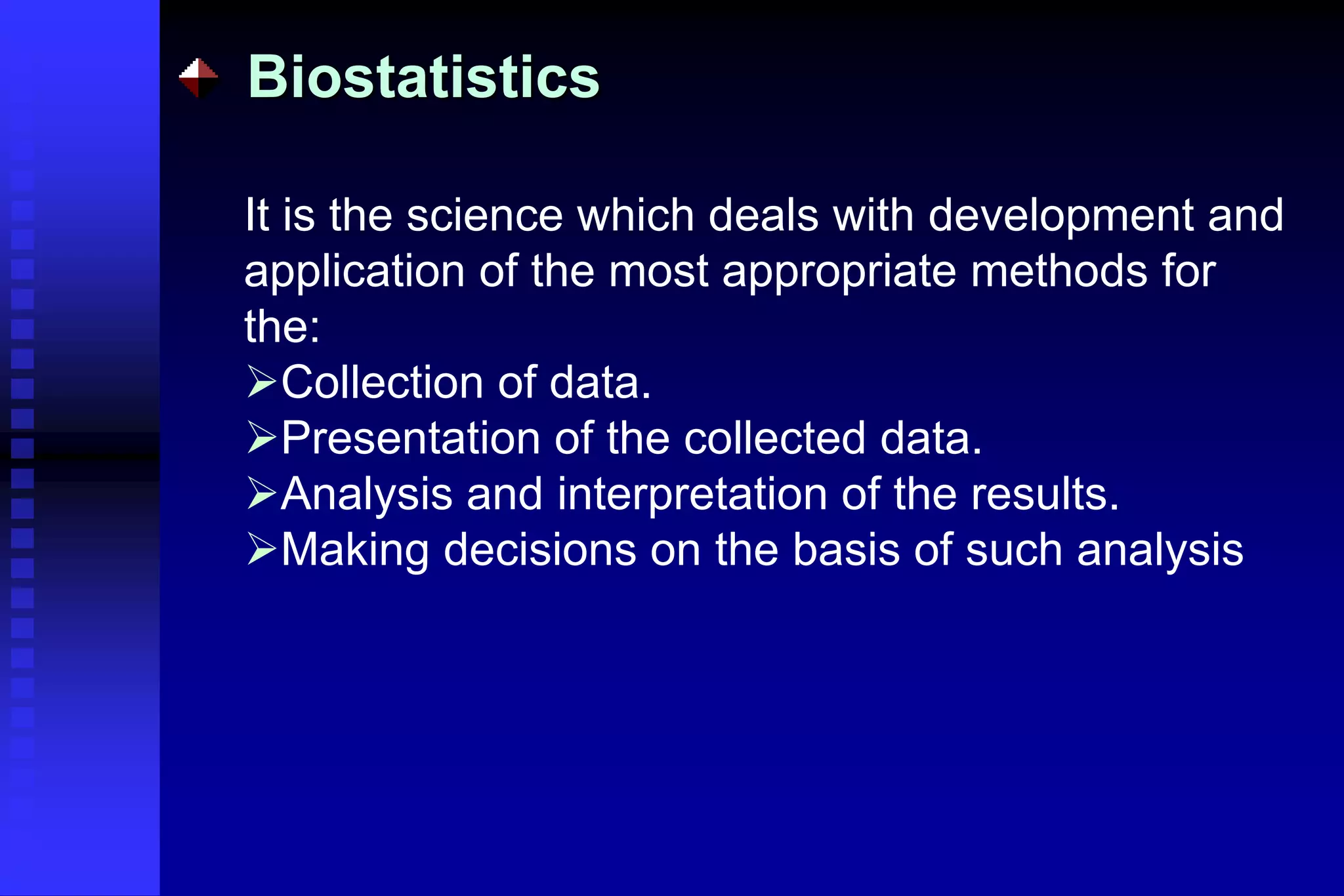 Biostatistics | PPT