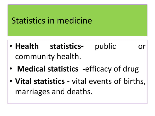Biostatistics | PPTX