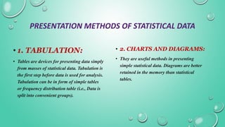 Graphic presentation of data | PDF