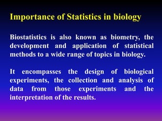 Biostatistics | PPT