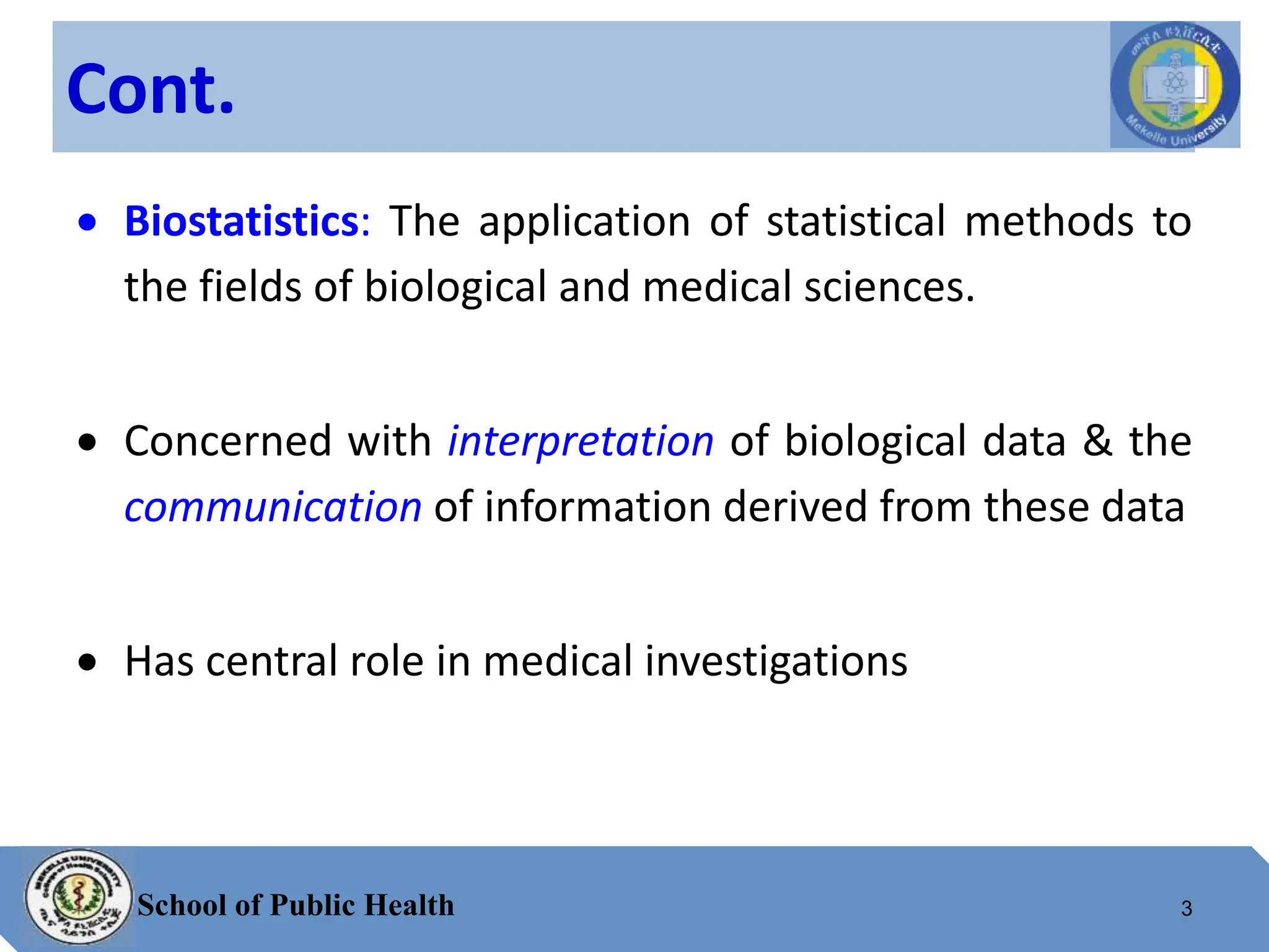 Biostatistics.school of public healthppt | PPT