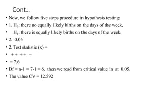 Biostatistics- lesson is chapter-10.pptx | Free Download
