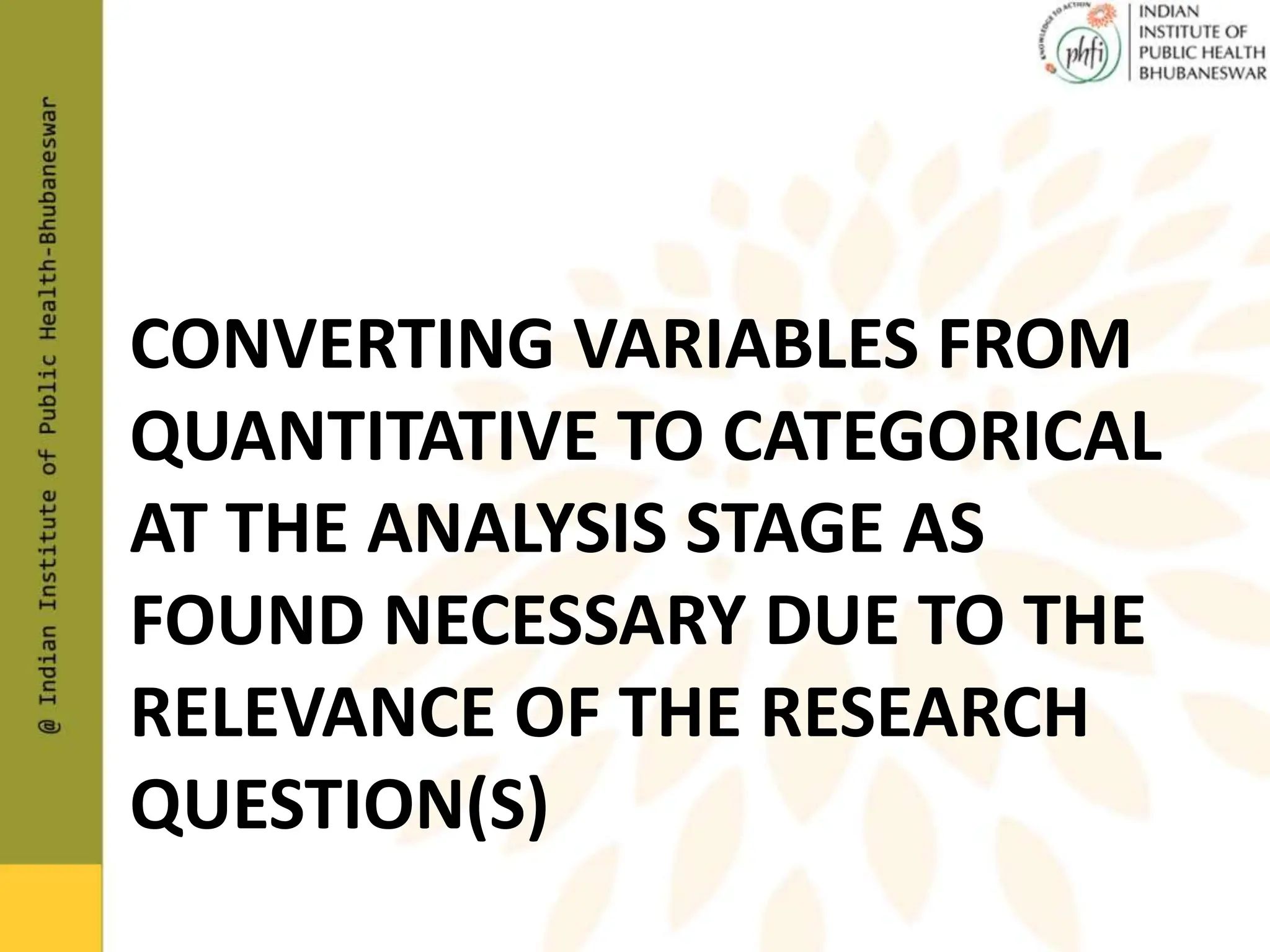 Biostatistics - Lecture 2 - Observations, variables and data ...