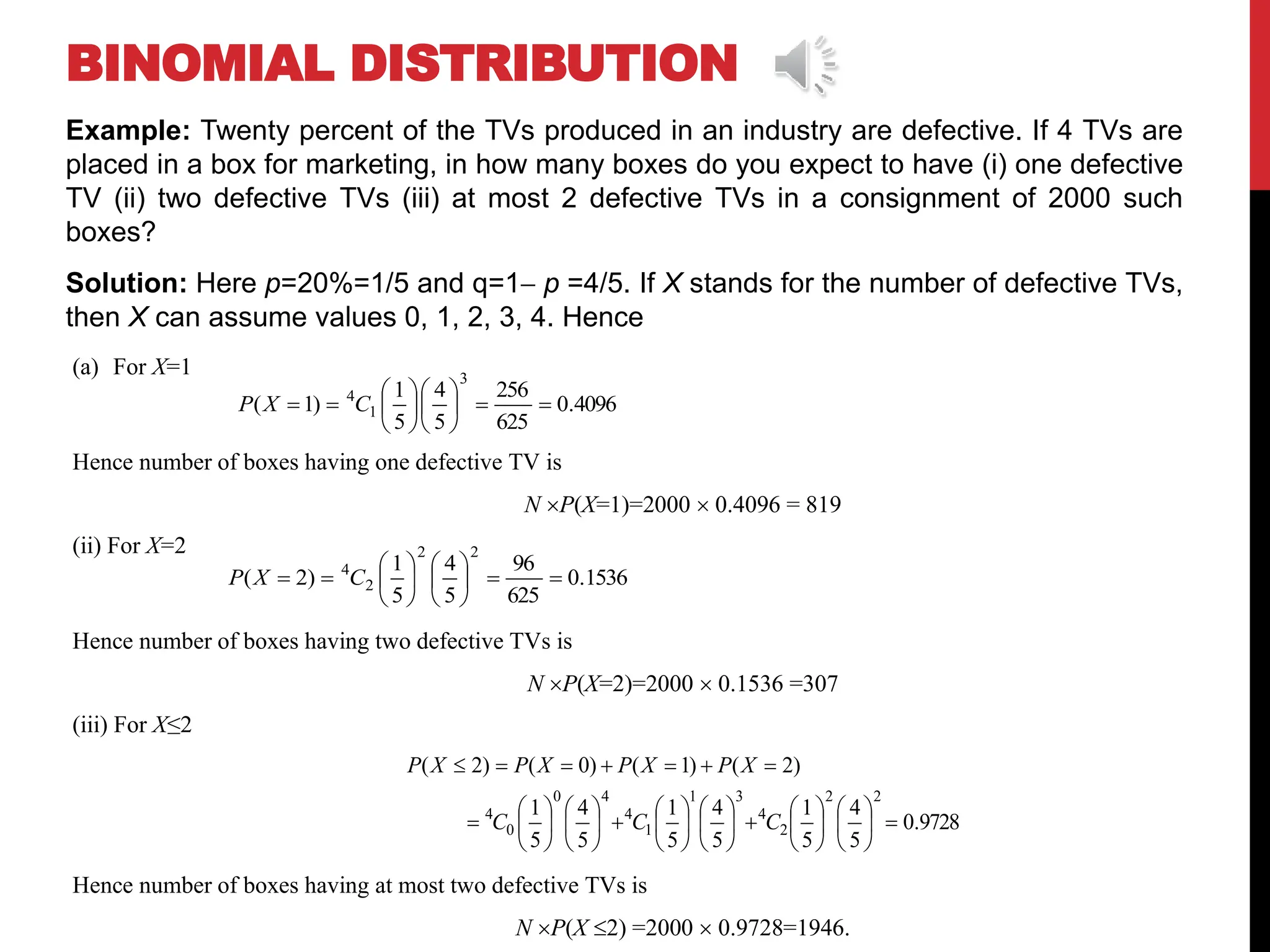 Biostatistics-Week 6.pptx_ Binominal Distribution | PPT