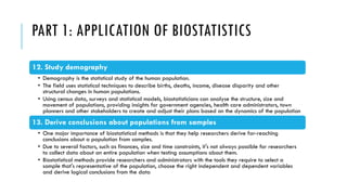 Biostatistics notes for Masters in Public Health | PDF