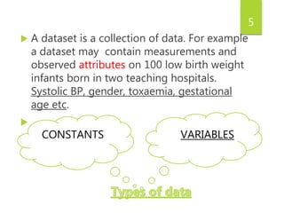 Biostatistics and data analysis | PPTX