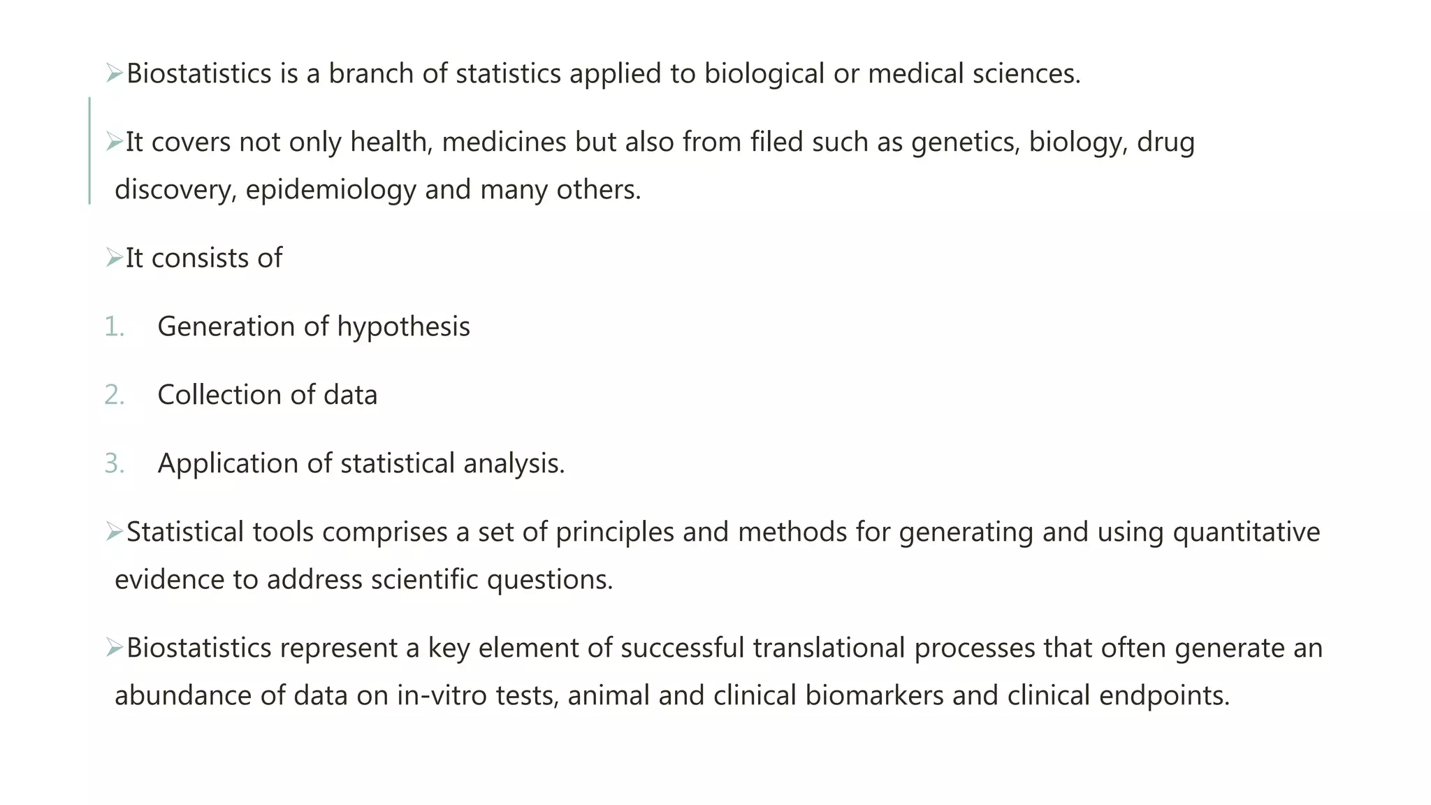 Biostatistics and research methodology | PPTX