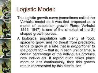 Modelling of Bacterial Growth | PPTX