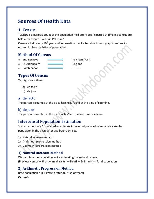 Biostatistics (Basic Definitions & Concepts) | SurgicoMed.com | Lung ...
