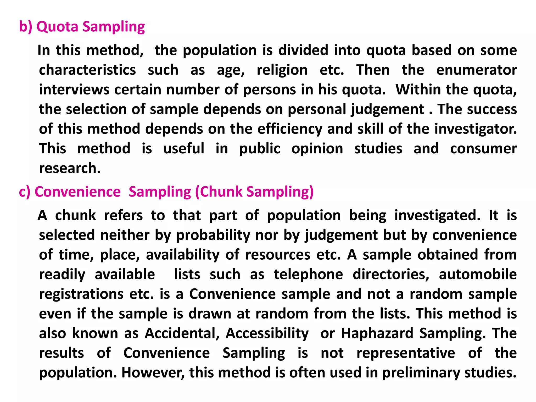 Biostatistics Collection Of Data And Sampling Techniques Smgpptx Science