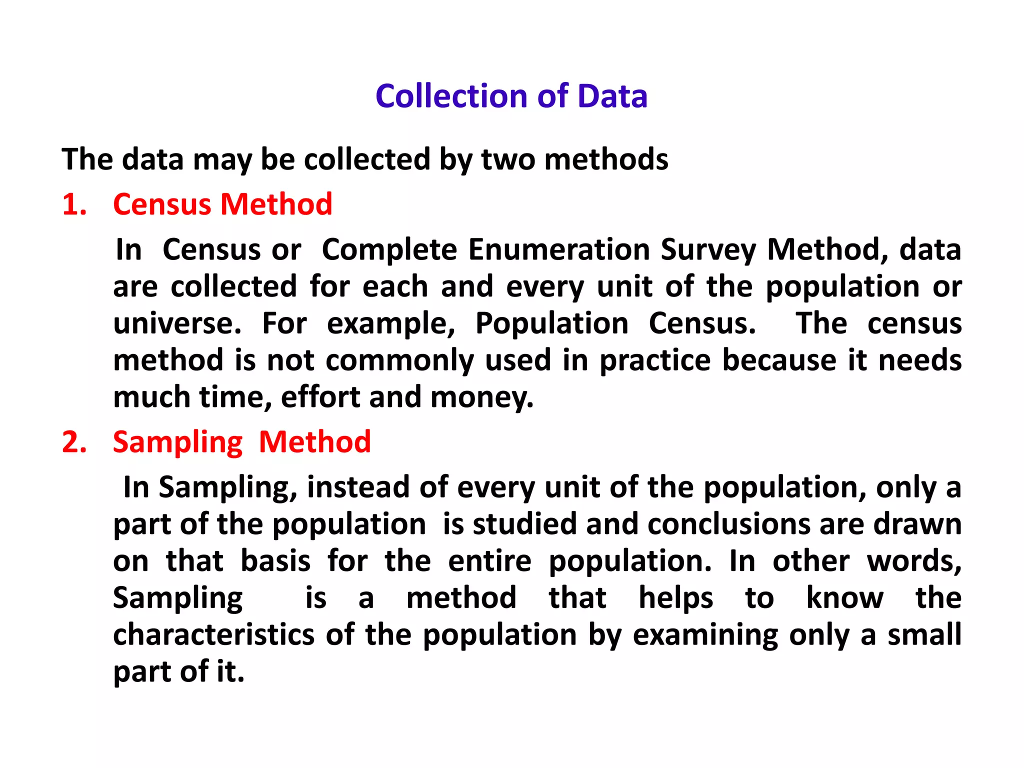 Biostatistics Collection Of Data And Sampling Techniques Smgpptx Science