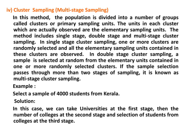 Biostatistics Collection Of Data And Sampling Techniques Smgpptx Science