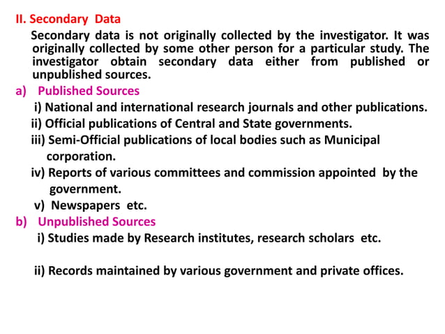 Biostatistics Collection Of Data And Sampling Techniques Smgpptx Science