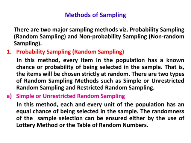 Biostatistics Collection Of Data And Sampling Techniques Smgpptx Science