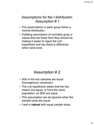 Biostatistics II | PDF