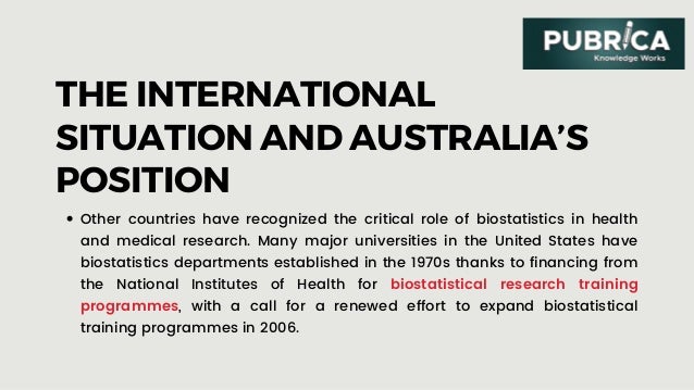 Biostatistics is a critical subject in current health data research – pubrica | PDF | Healthcare ...