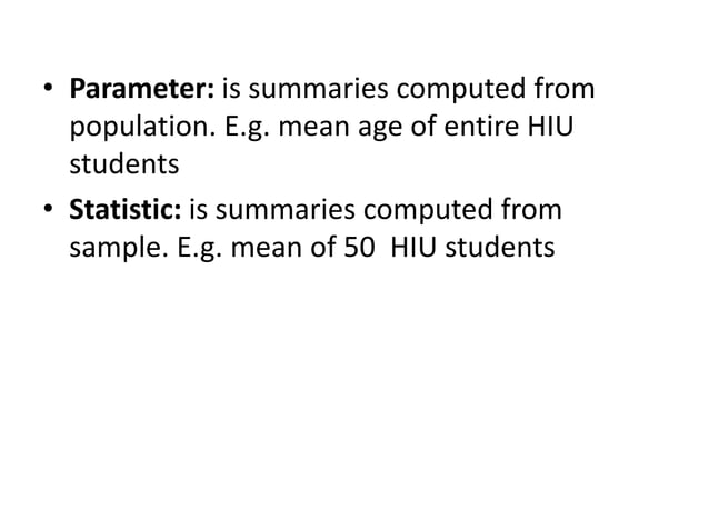 Biostatistics lec 2 variables and scales of measurement | PPTX | Science