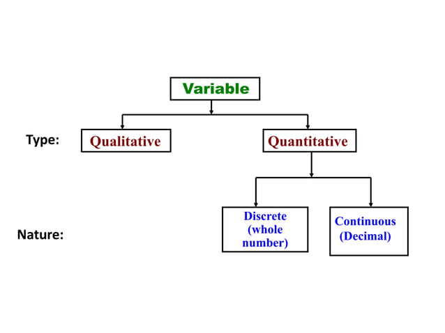 Biostatistics lec 2 variables and scales of measurement | PPTX | Science