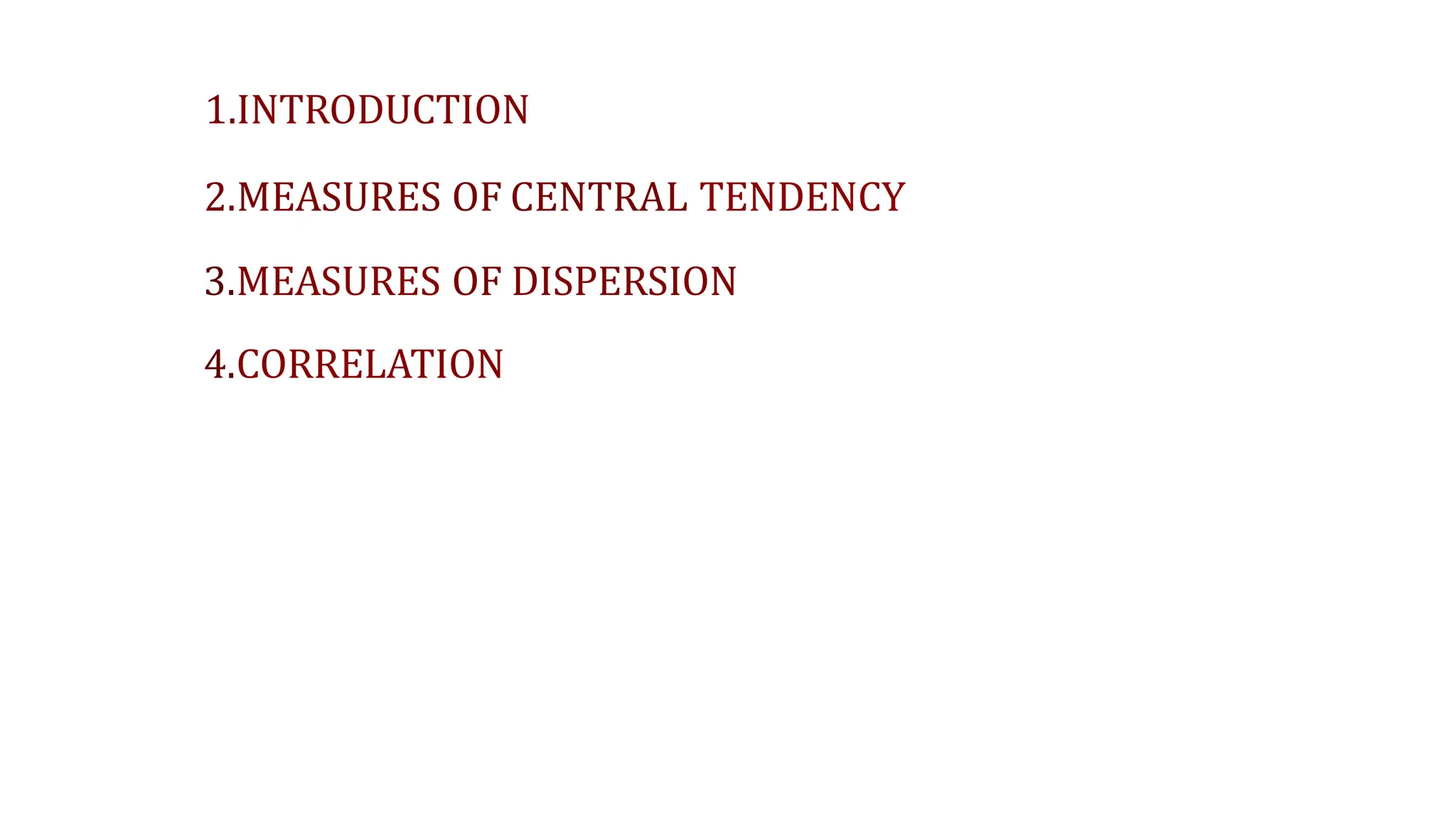 Biostatistics Mean Median Mode Unit 1 Pptx
