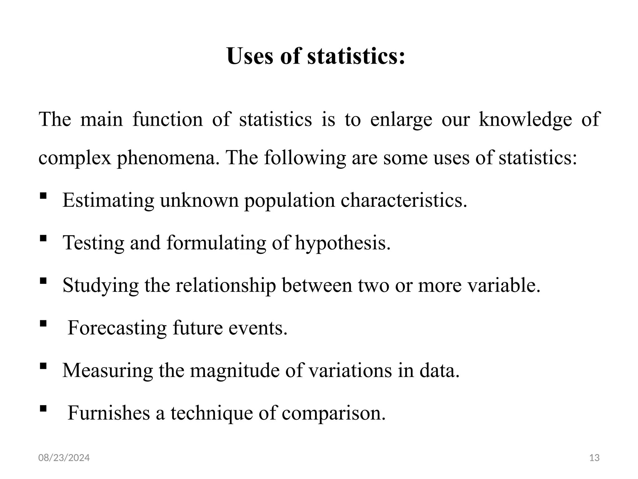 Biostatistics Pptpptx Teaching Handout Of Statistics Ppt