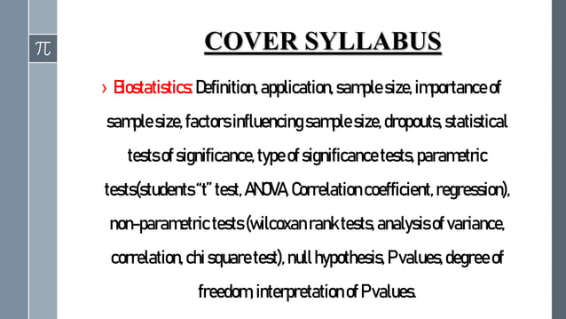 Biostatistics_Unit_II_Research Methodology & Biostatistics_M. Pharm (Pharmaceutics).pptx ...