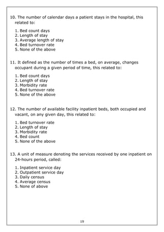 Biostatistics worksheet exercises | PDF