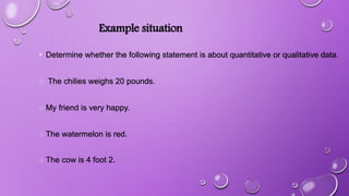 Methods of Data Collection in Quantitative Research (Biostatistik) | PPT