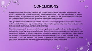 Methods of Data Collection in Quantitative Research (Biostatistik) | PPT