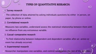 Methods of Data Collection in Quantitative Research (Biostatistik) | PPT