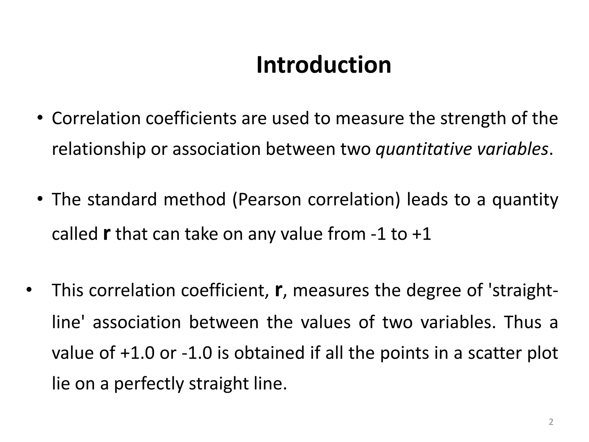 Biostatistics Lecture On Correlationpptx