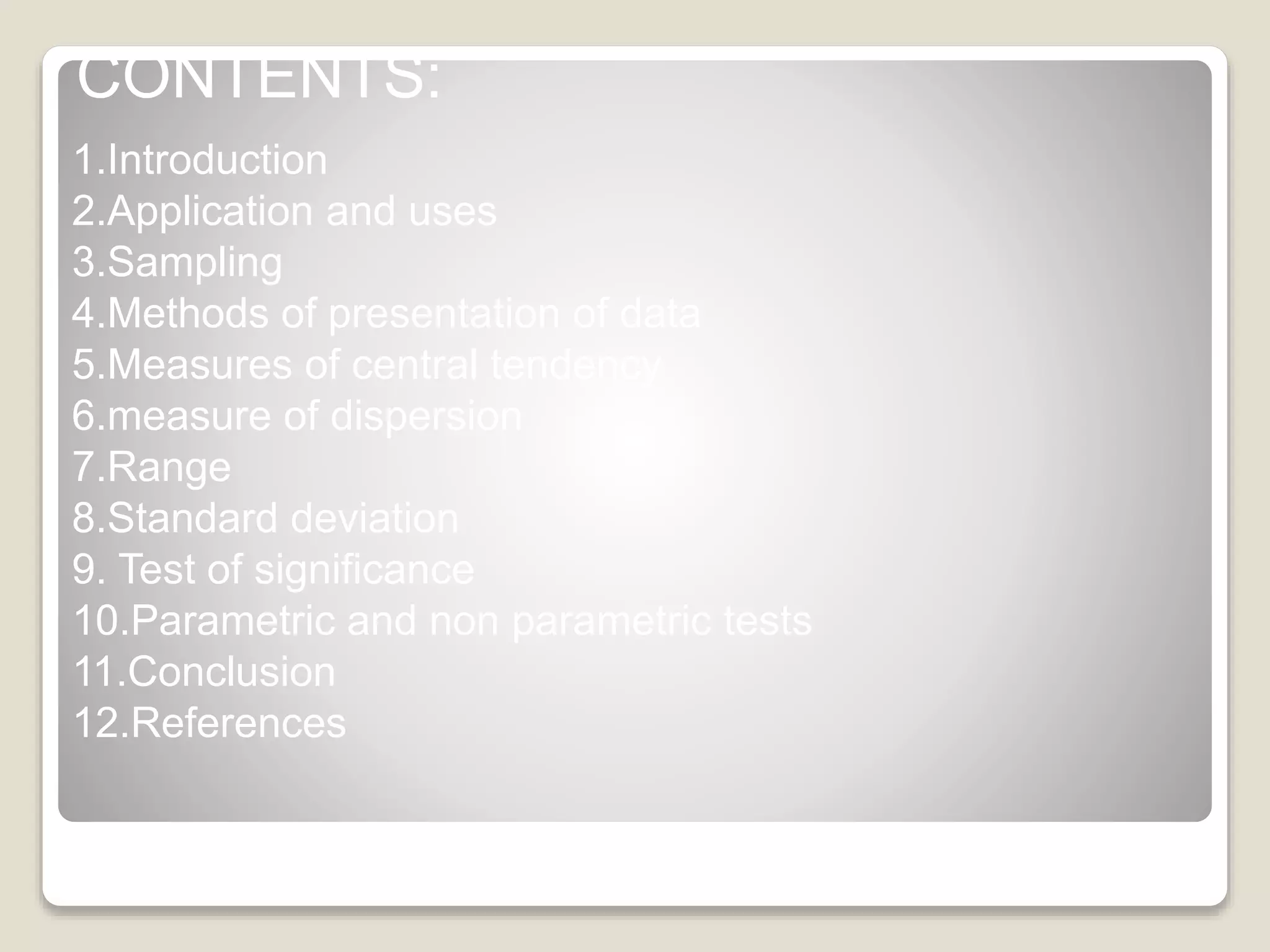 Biostats in ortho | PPTX