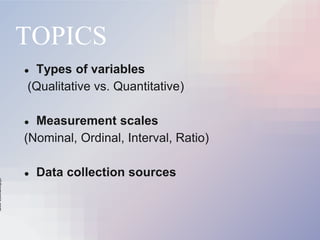 INTRODUCTION TO BIOSTATISTICS | PPTX